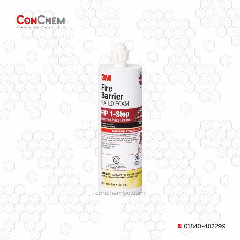 3M Fire Barrier Rated Foam FIP 1-Step Price in BD |Conchembd