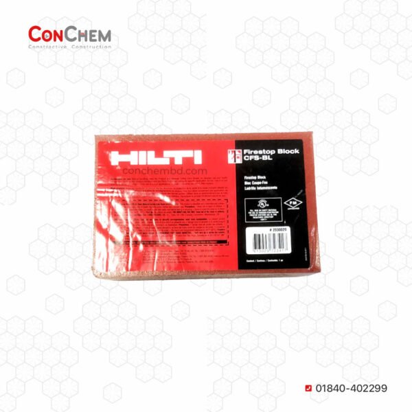 Hilti Firestop Block CFS BL Price in Bangladesh | Conchembd